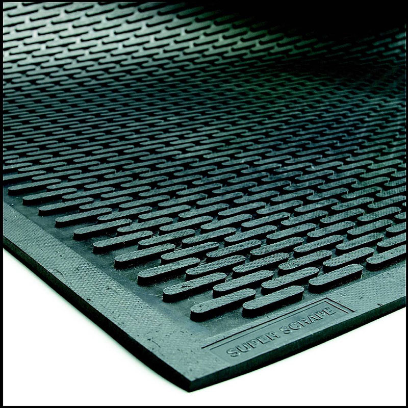 Super Scrape Door Mat Non Slip Outdoor Rubber Mat