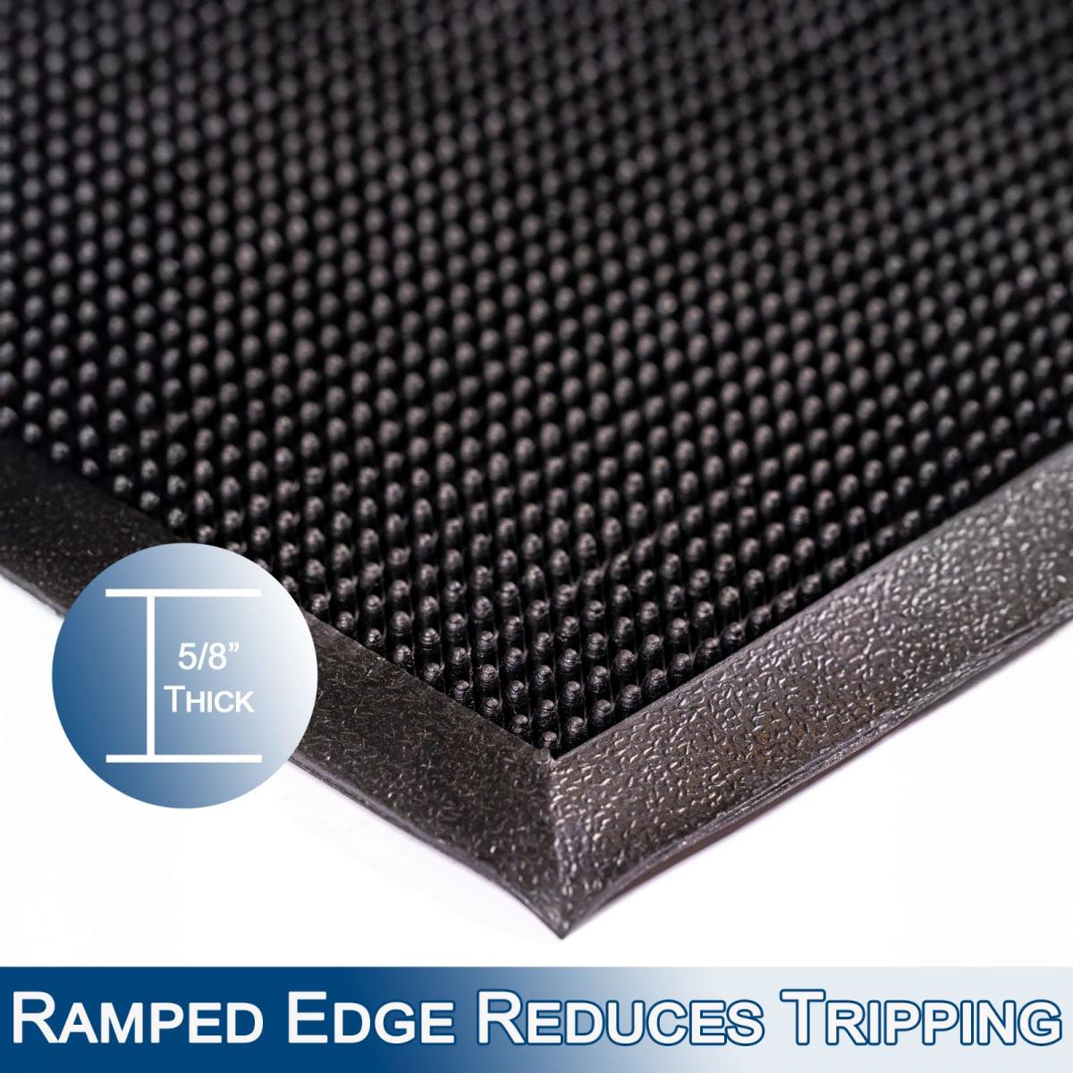 Durable FingerTip Mat | Outdoor Rubber Entrance Mats