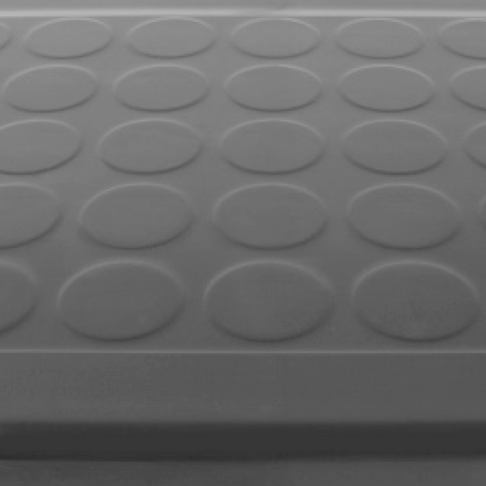 Raised Circle Roppe Rubber Stair Treads | Stair Grip Treads