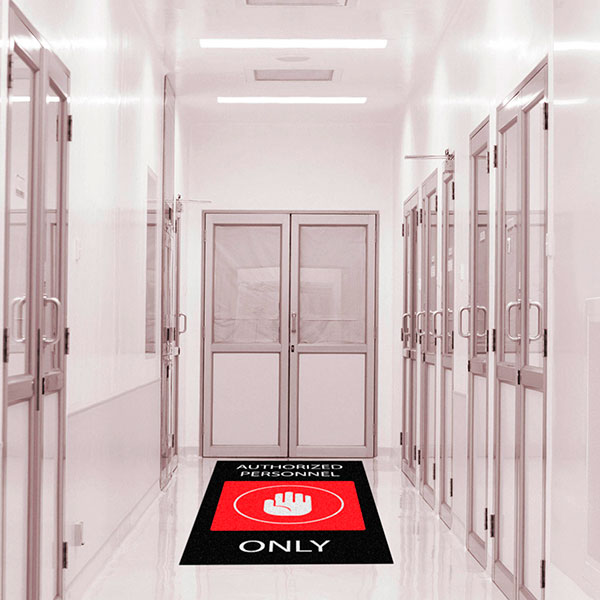 Safety Message Mats | Warning Mats | Commercial Mats and Rubber
