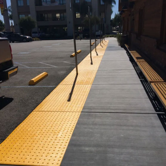 Rampup Surface Applied ADA Mats | Glue Down Truncated Dome Matting