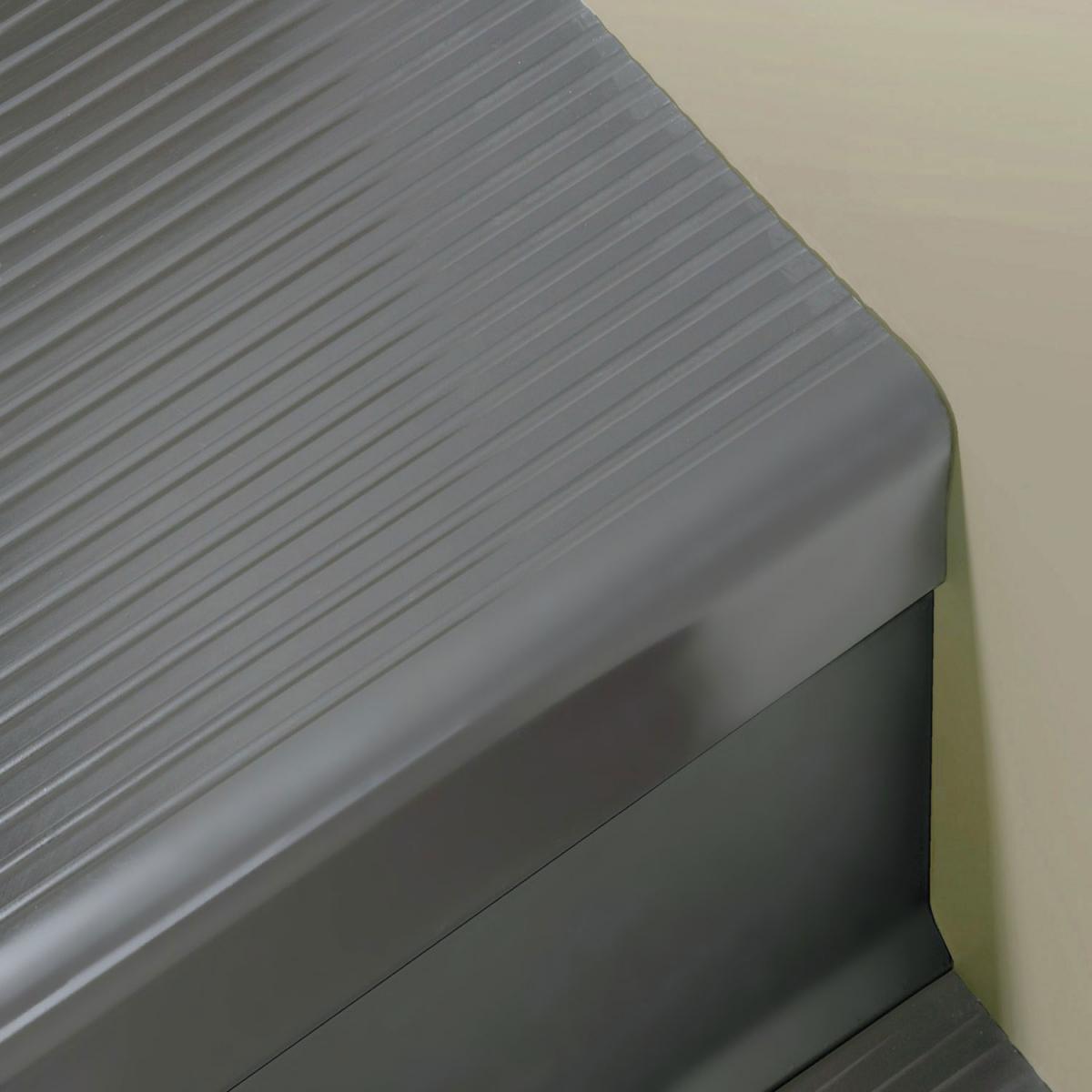 Light Duty Ribbed Vinyl Stair Tread | Roppe Stair Treads