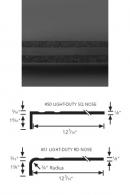 Light Duty Smooth Stair Tread with Abrasive Strip | Roppe Treads