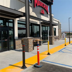 Rampup Surface Applied ADA Mats | Glue Down Truncated Dome Matting