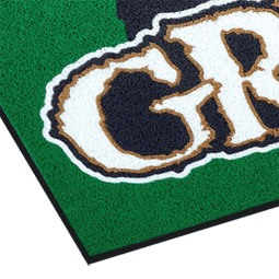 Spaghetti Inlay Logo Mat | Outdoor Vinyl Loop Logo Mats