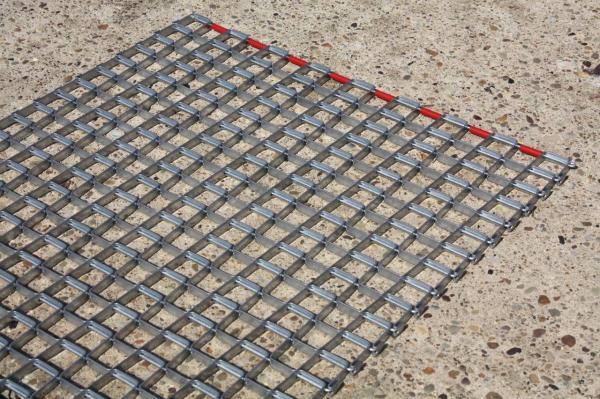 Steel Grid Matting for Recessed Areas | Foyer Metal Scraper Mat